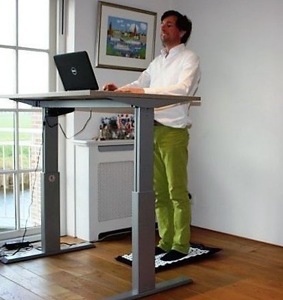 Smart standing on a standing mat