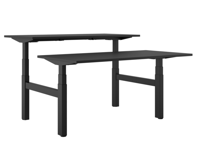 Workbench Double sit-stand desk | SteelForce 670 | 2 workstations