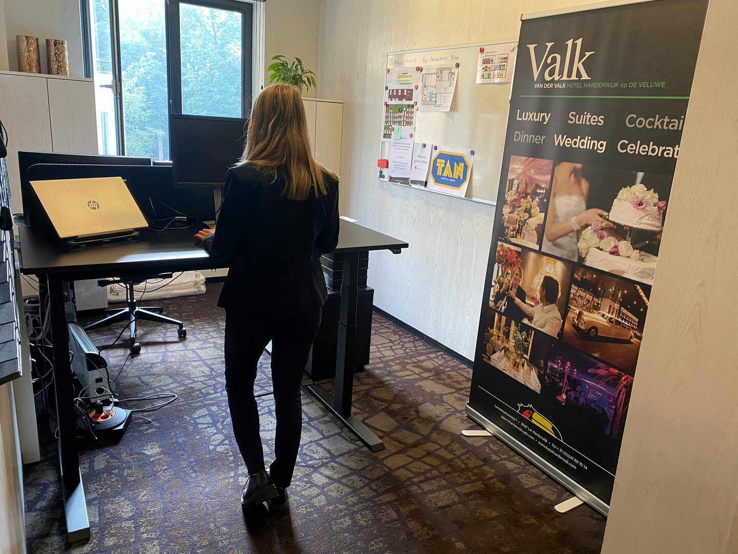 Black - Tabletops desk separate | separate worktops available