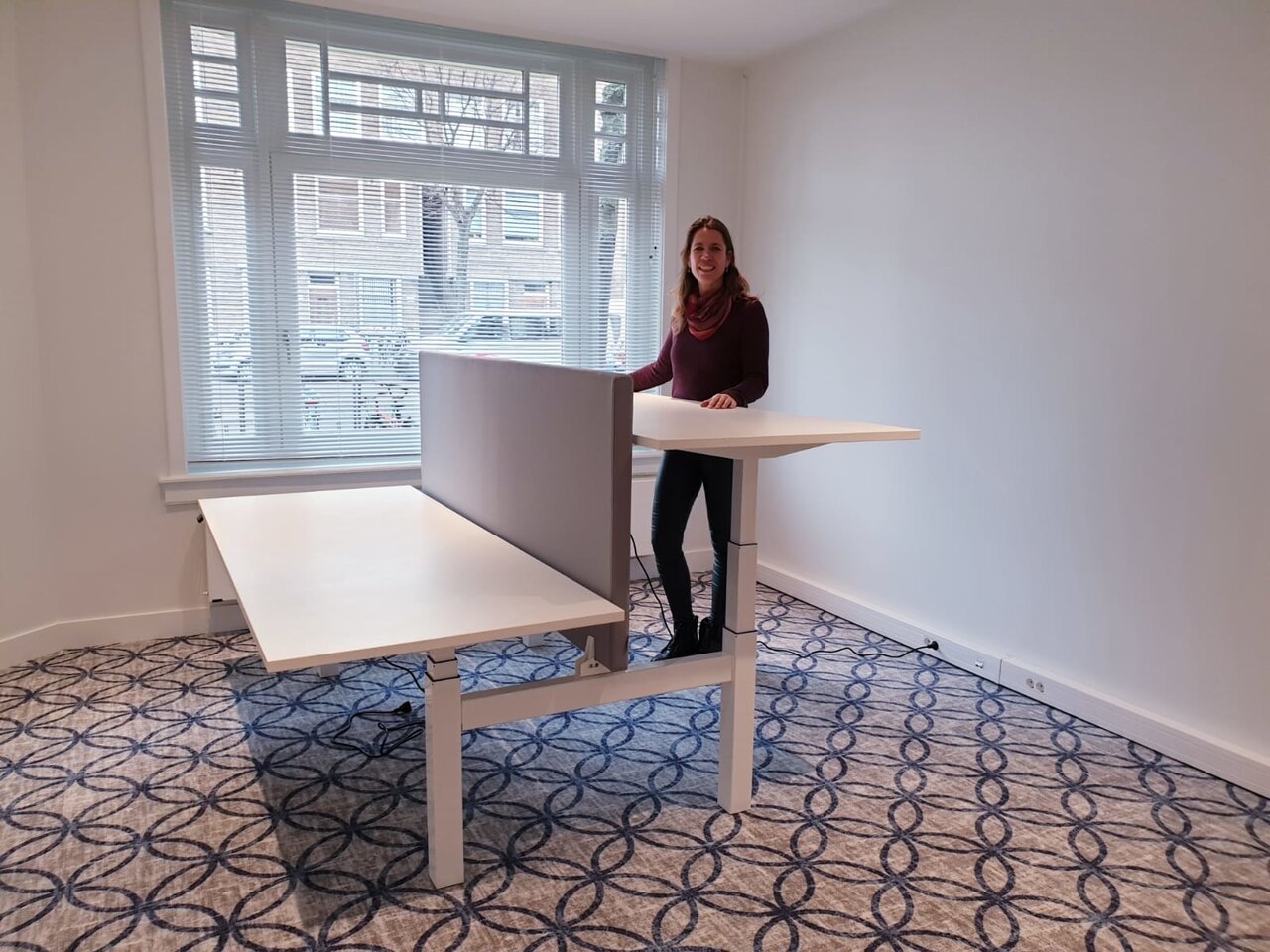 White - Tabletops desk separate | separate worktops available