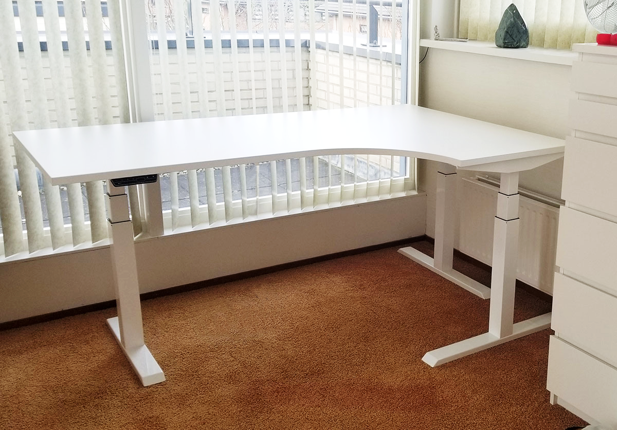 White - Tabletops desk separate | separate worktops available