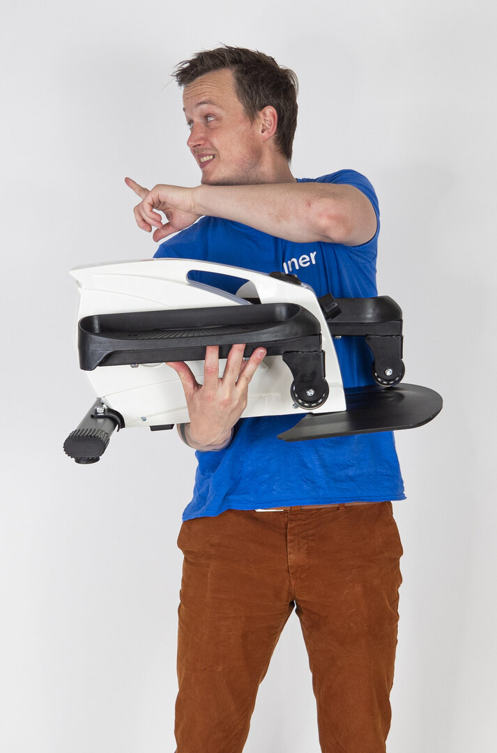 Stepper Mini Cross Trainer | Cycling behind your desk | Worktrainer.com