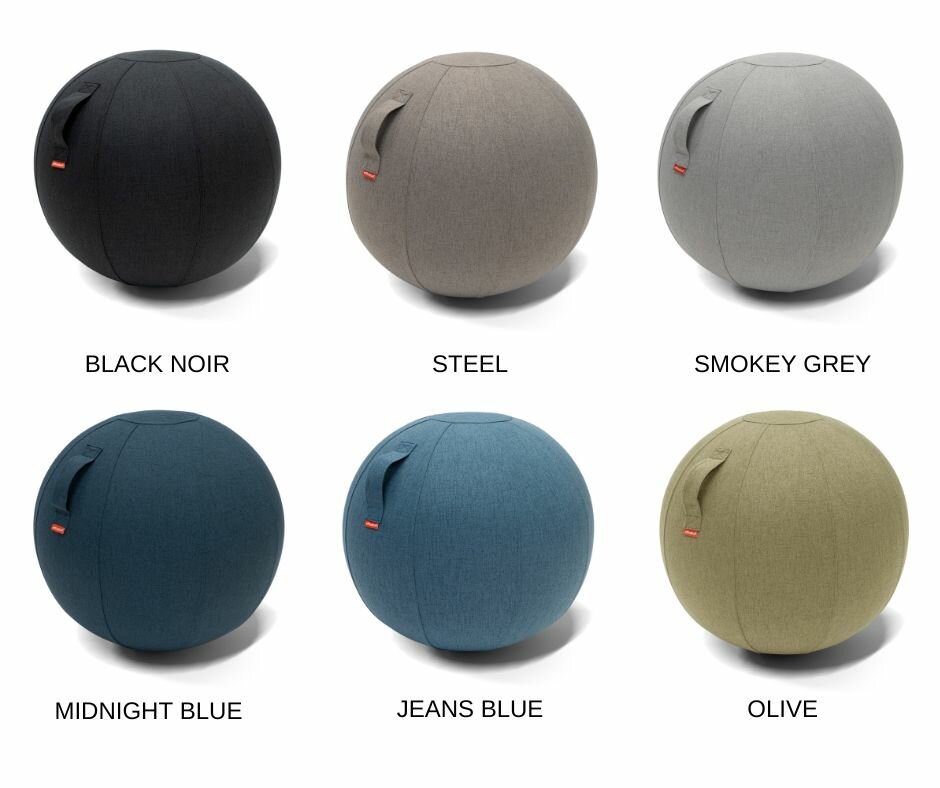 Office Ball Sitting Ball | Sittingball behind your desk | Worktrainer.com