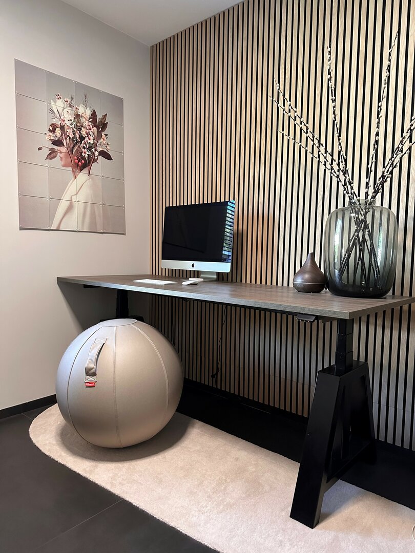 Office Ball - Sitting Ball Leatherlook | Sittingball behind your desk ...