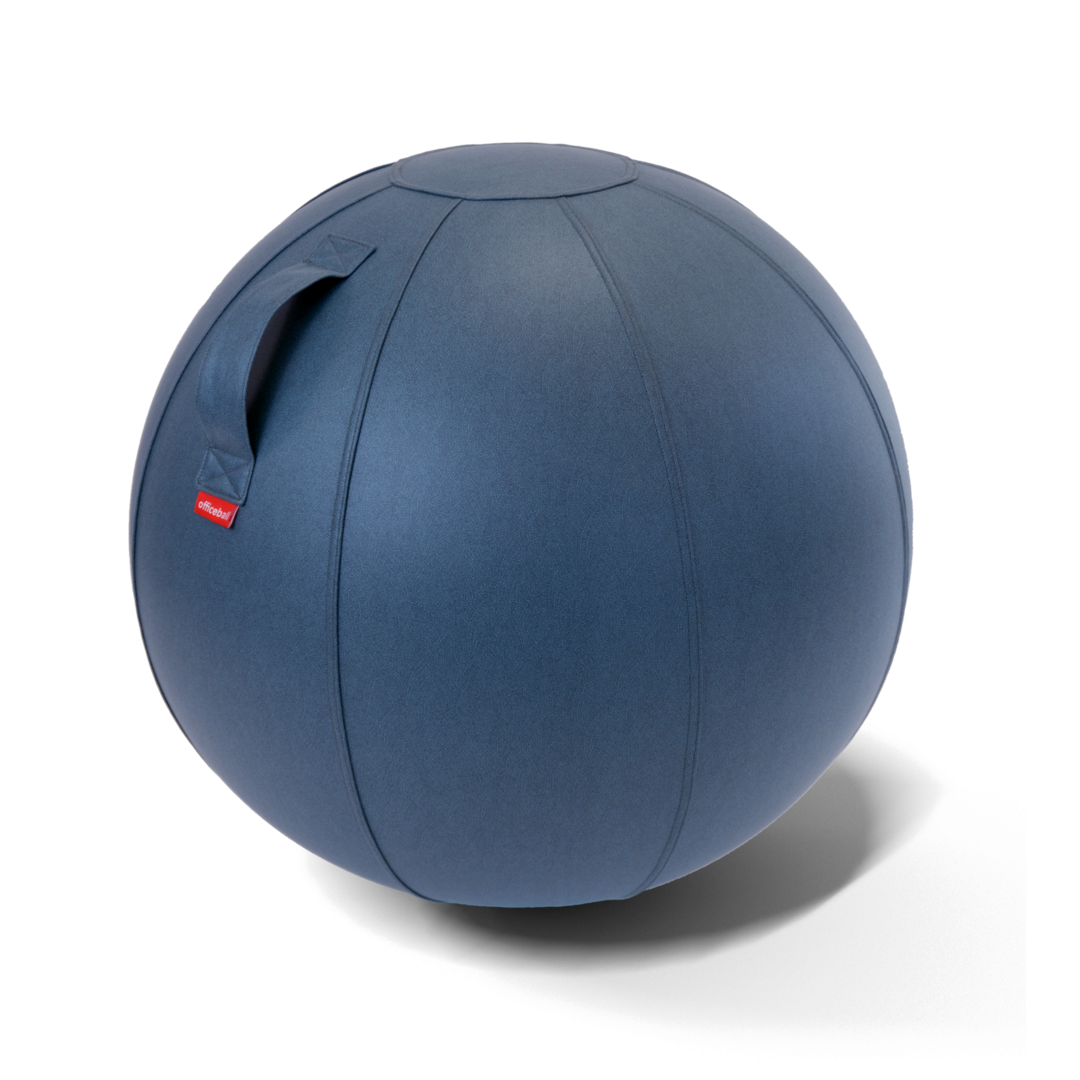 Office Ball - Sitting Ball Leatherlook | Sittingball behind your desk ...