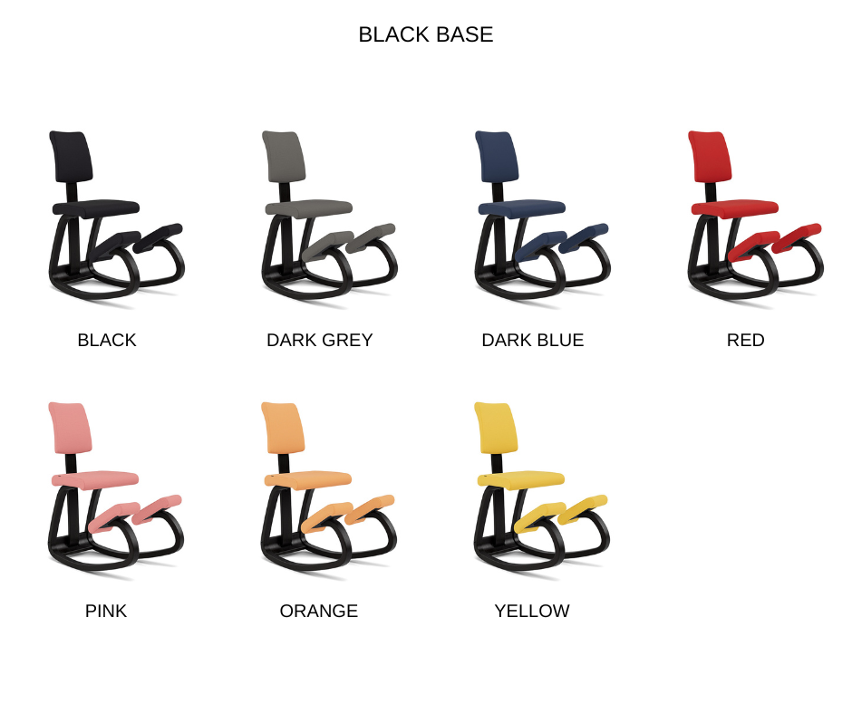 Knee chair Varier Variable Plus | Rocking chair behind your desk ...