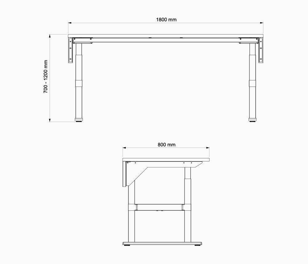 WorkBuddy | Electrical Height Adjustable Workbench | Worktrainer