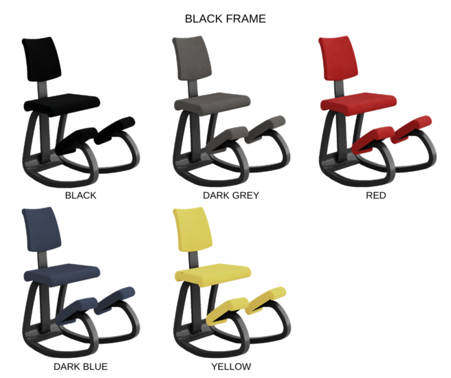 Knee chair Varier Variable Plus | Rocking chair behind your desk ...